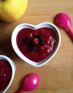 Compote pomme fruits rouges | Recettes Cookeo