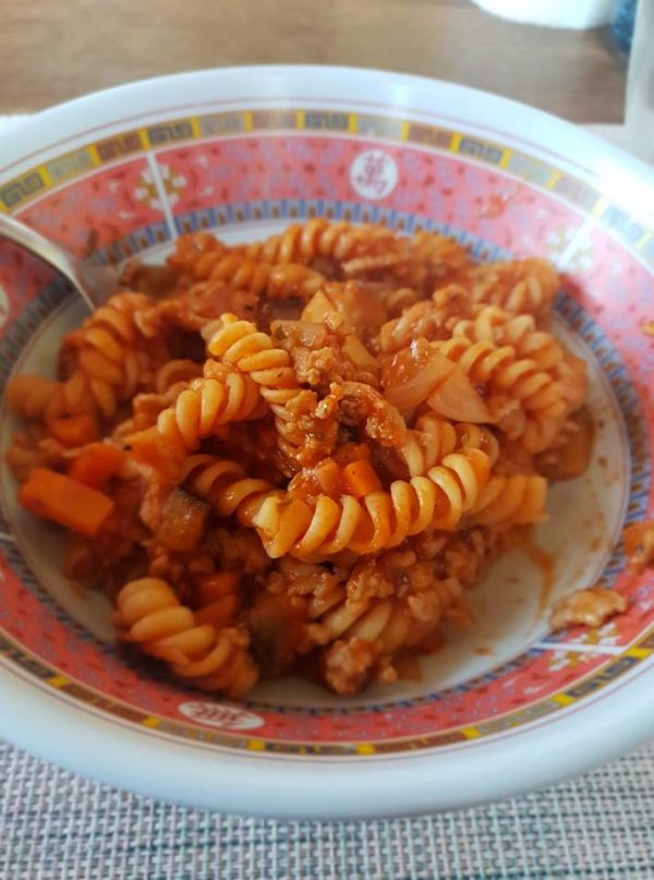 Pâtes aux carottes à la sauce tomates | Recettes Cookeo