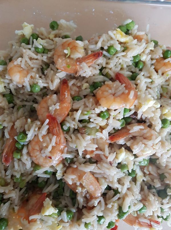 Riz cantonnais aux crevettes | Recettes Cookeo