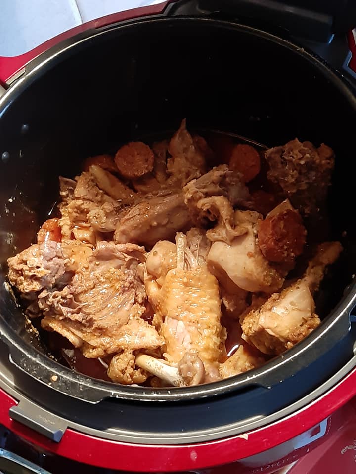 Coq fermier aux épices et chorizo | Recettes Cookeo
